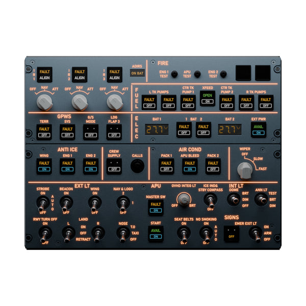 SIM GAUGES Airbus A320 OVH Panel – Flight Simulator Hardware for MSFS ...