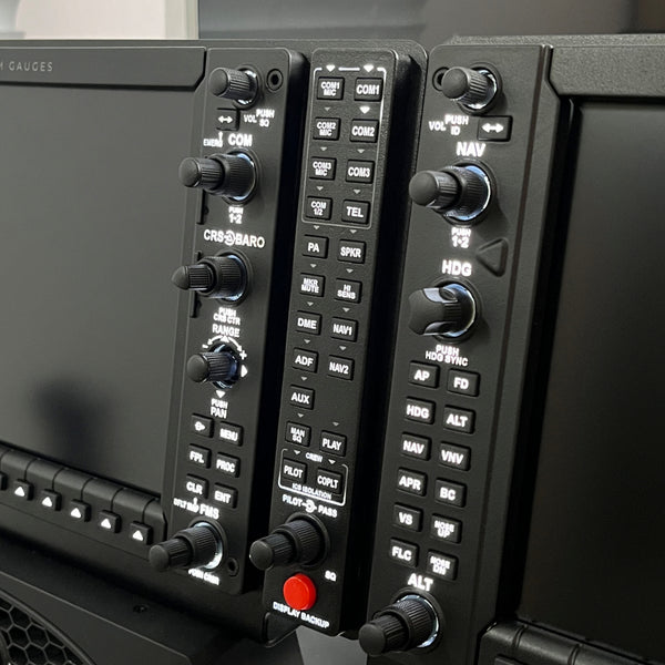 Sim Gauges Audio Panel GMA 1347