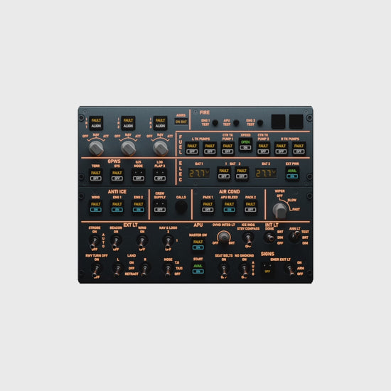 SIM GAUGES Airbus A320 OVH Panel – Flight Simulator Hardware for MSFS ...