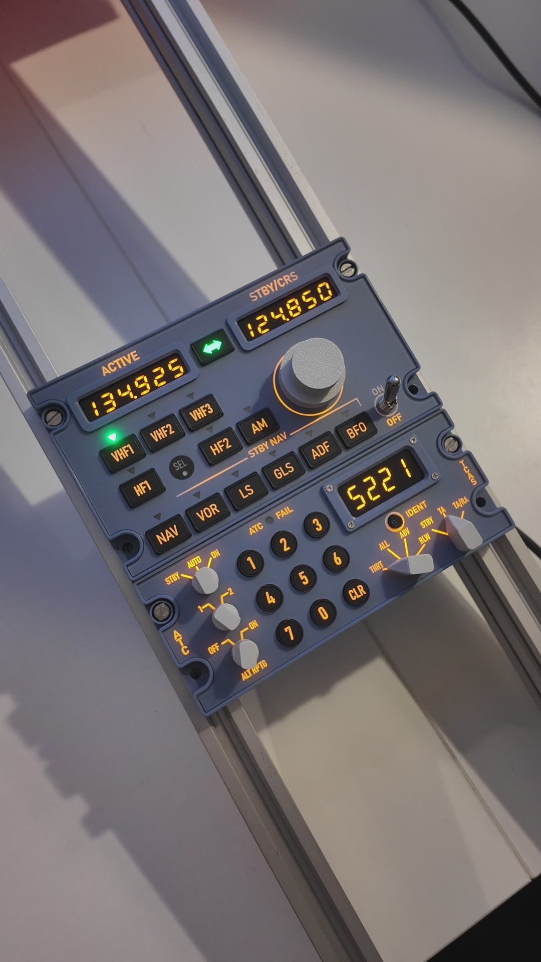 A320 Control Panels Bundle – ECAM, TCAS & RMP | Sim Gauges
